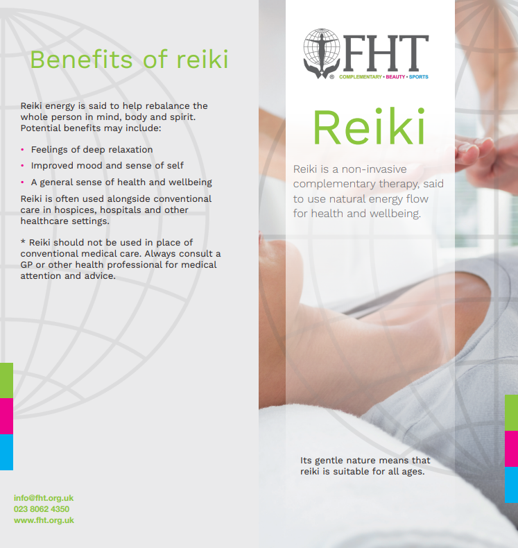 Reiki leaflets – FHT Members' Shop