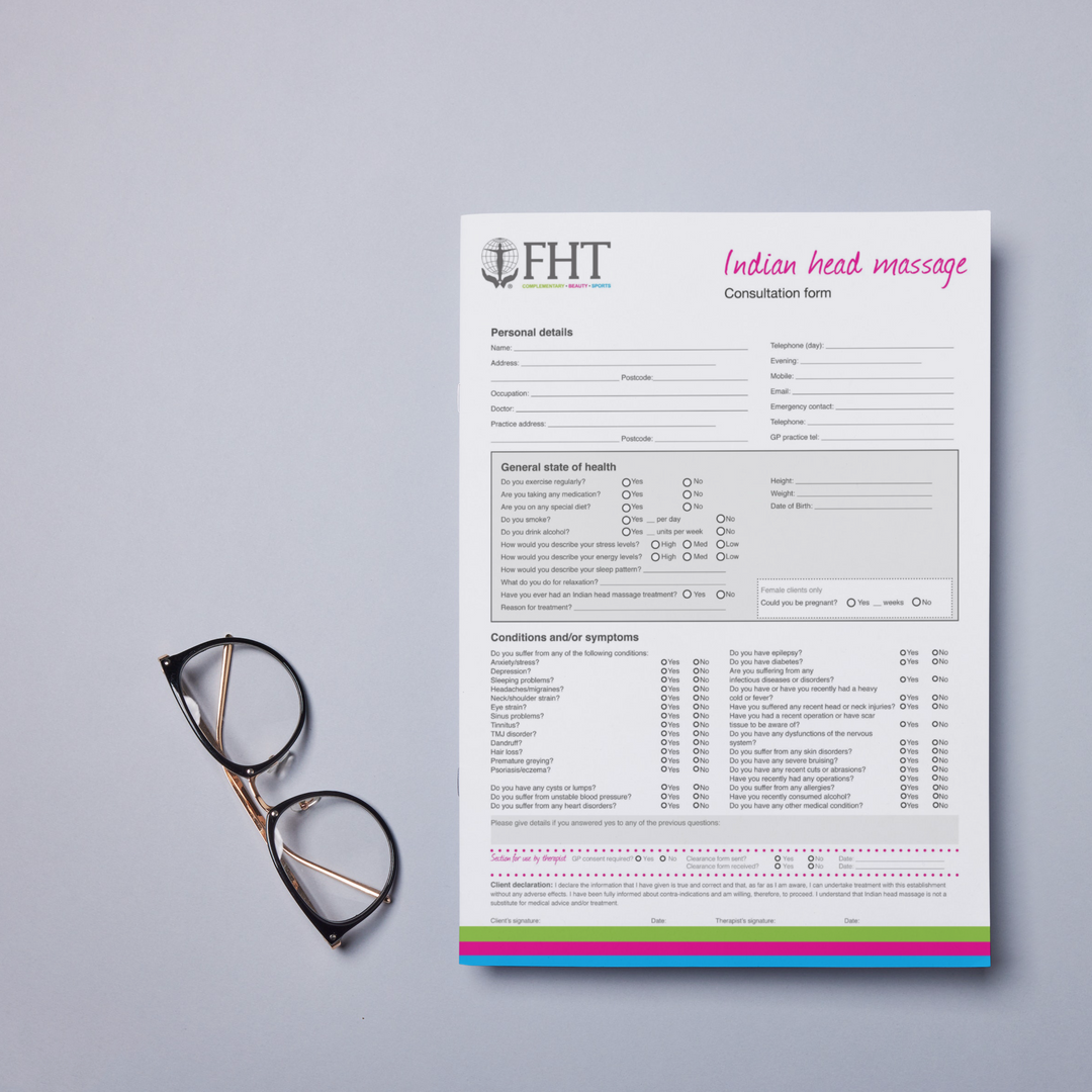 Consultation Forms – FHT Members' Shop