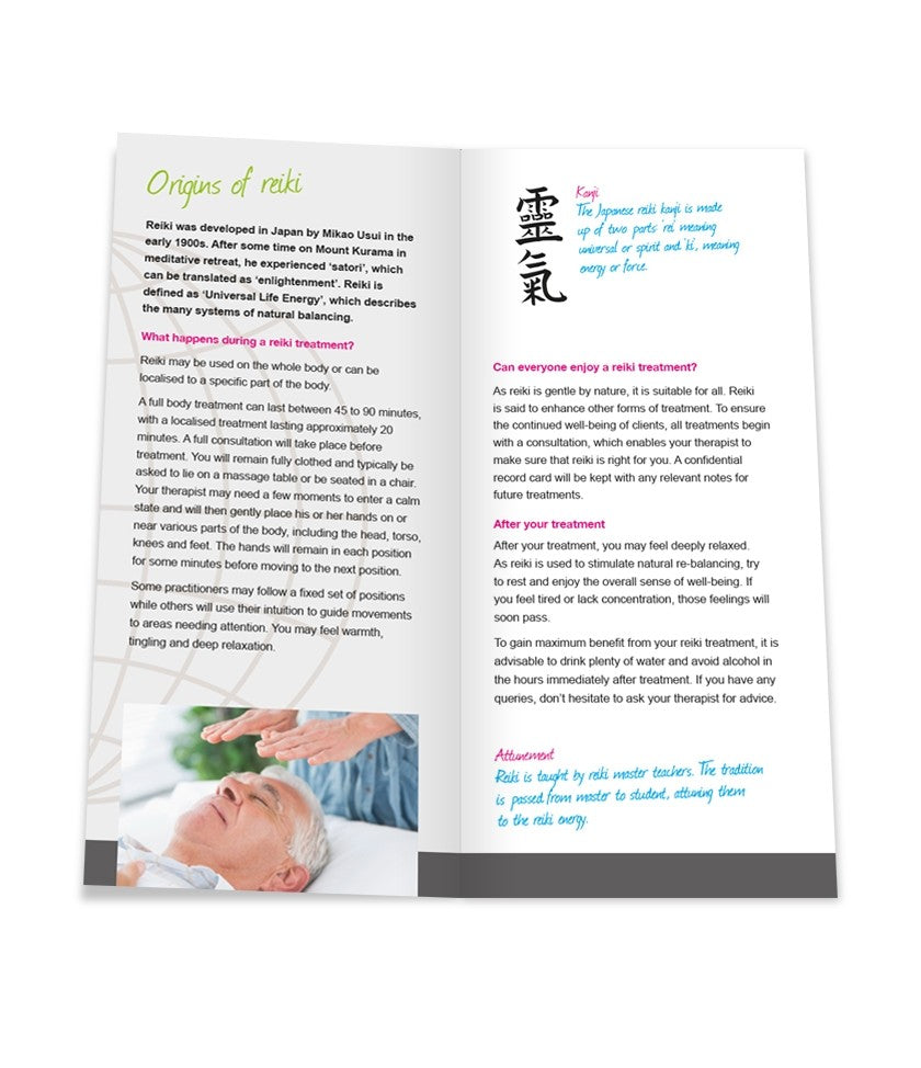 Reiki leaflets – FHT Members' Shop